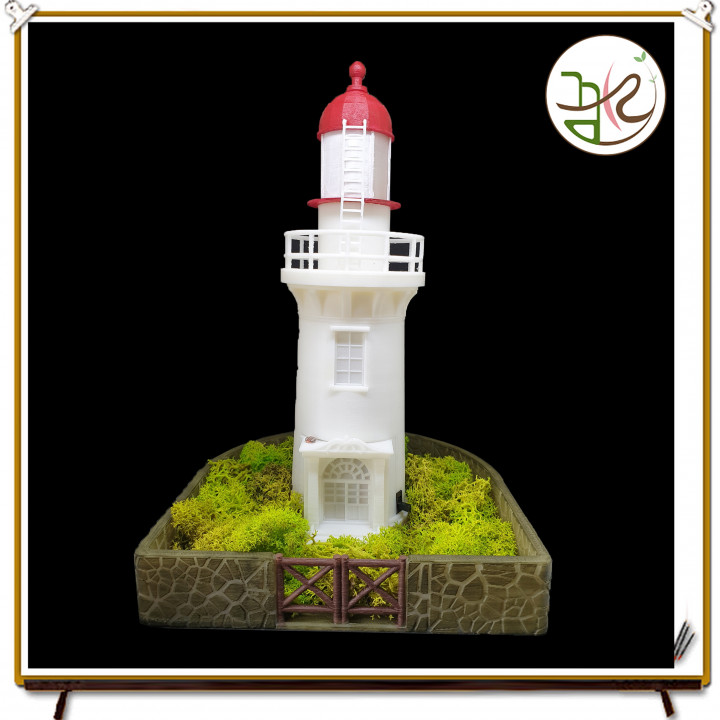 3D Printable Electronic Miniature Lighthouse by Jiwon Kim