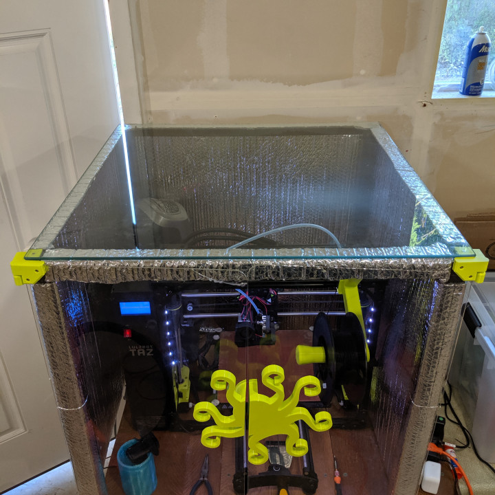 3D Printable Taz 6 Enclosure by Brett McGinnis