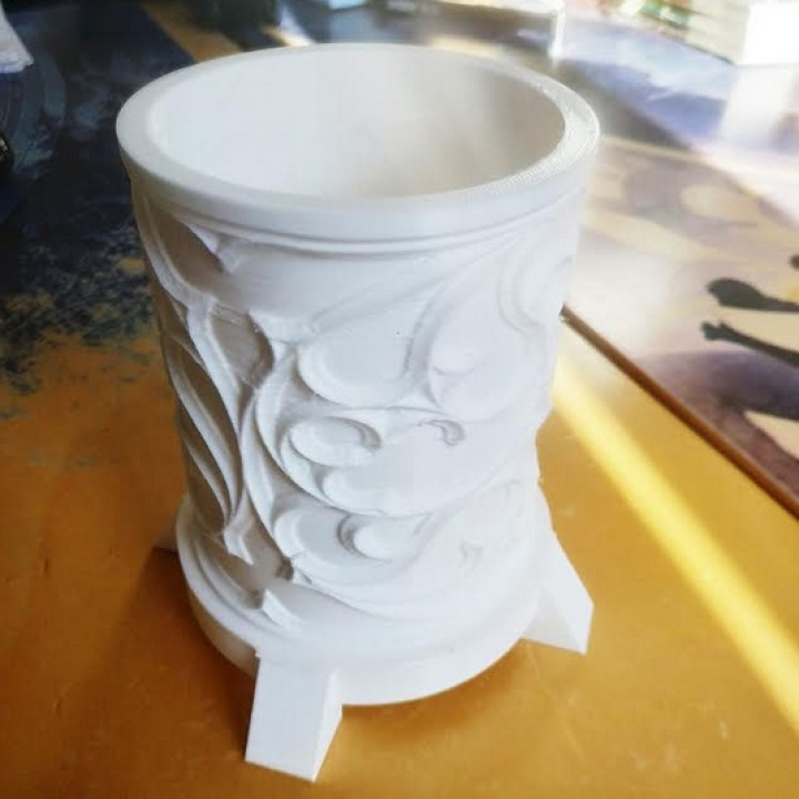 3D Printable Gothic Cup by Roudesque