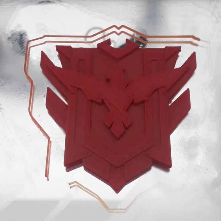 3D Printable Free Fire - Heroic Badge by Rafael Cordeiro Vieira