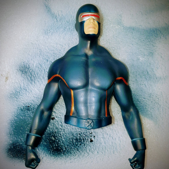 3D Printable Cyclops - Astonishing X-men (includes alternative ...