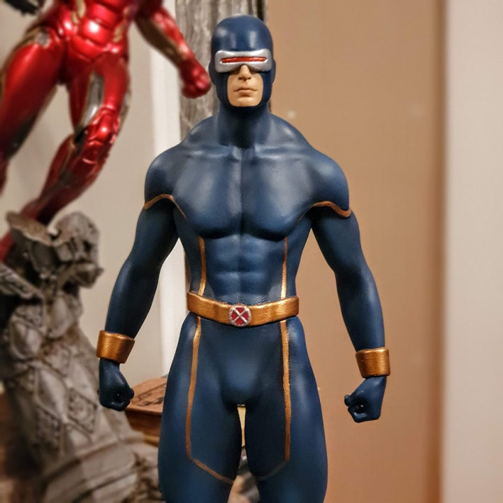 3D Printable Cyclops - Astonishing X-men (includes alternative ...