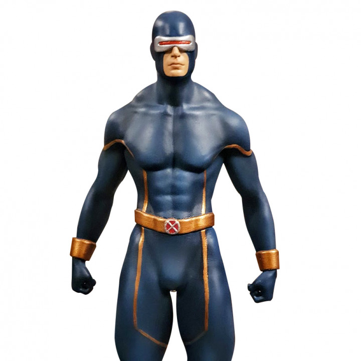 3D Printable Cyclops - Astonishing X-men (includes alternative ...