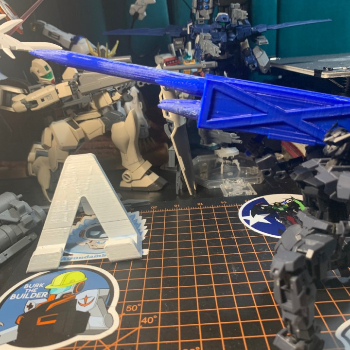 3D Printable Quad missile launcher 1/144 scale (loose missiles) by Nos Fox