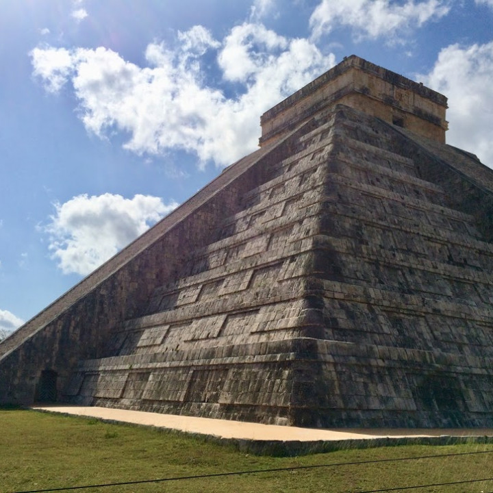 3D Printable Chichen Itza (Pyramid of Kukulkan / El Castillo) - Mexico ...