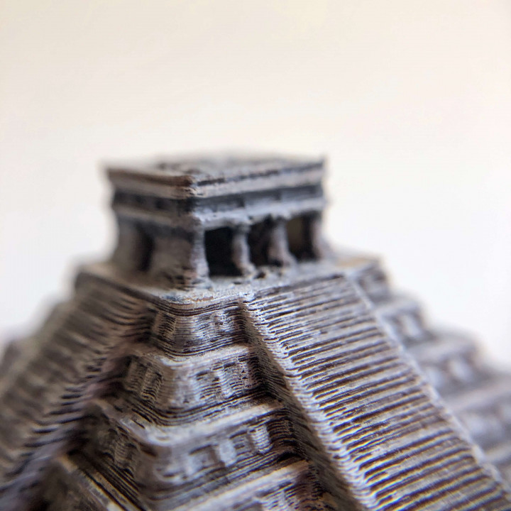 3D Printable Chichen Itza (Pyramid of Kukulkan / El Castillo) - Mexico ...