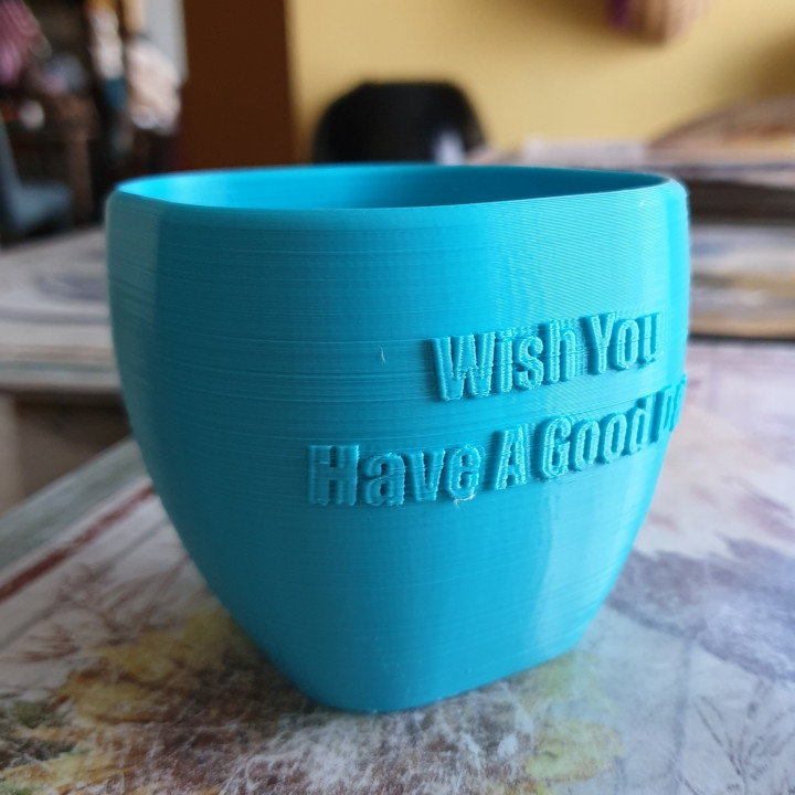 3D Printable Beverage or Coffee Cup by Tuan Le