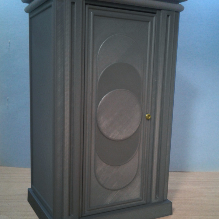 3D Printable Rani Tardis V1 by Jeffrey Fink