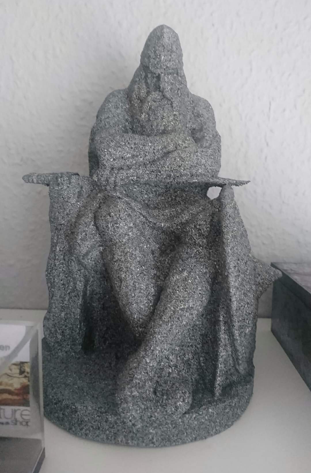 3D Printable Holger Danske - med logo i bunden. by Jim Lyngvild