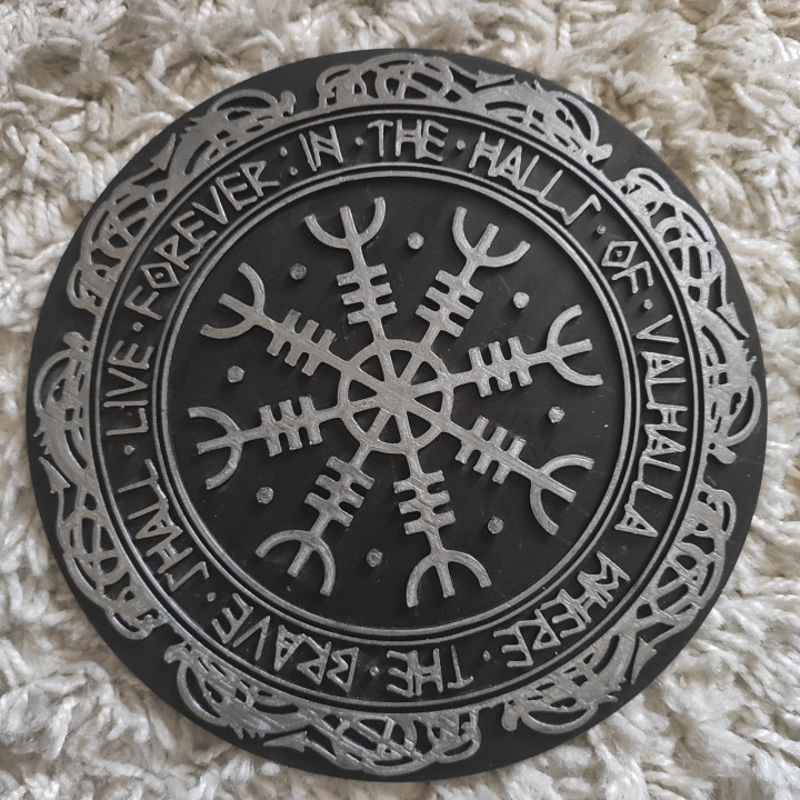 3D Printable Valhalla rune by Kateřina Sedláčková