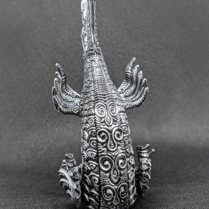3D Printable dragon fish by Zane Rogers