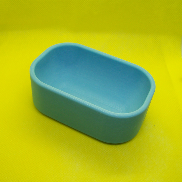 3D Printable Soap Mold - Plain by Dan Ouellet
