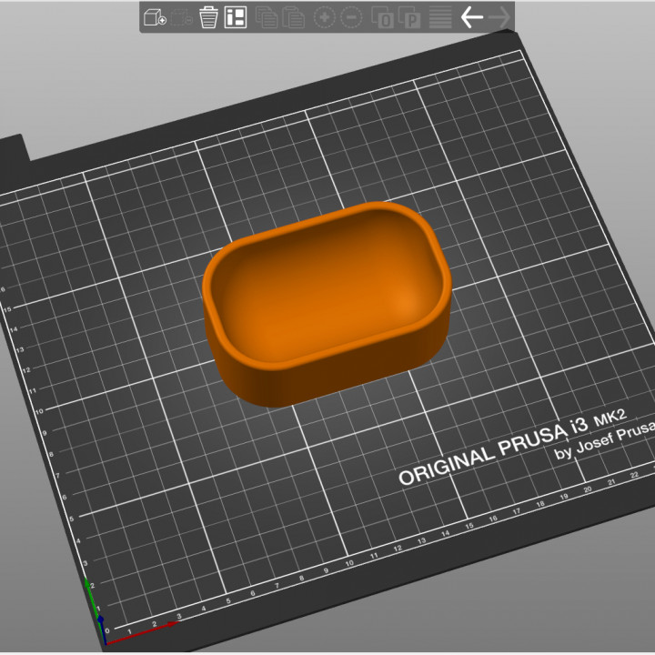 3D Printable Soap Mold - Plain by Dan Ouellet