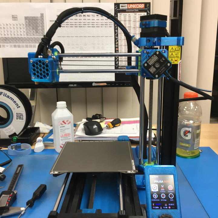 3D Printable Original Prusa Mini E3D RC1 by Brandon Beller