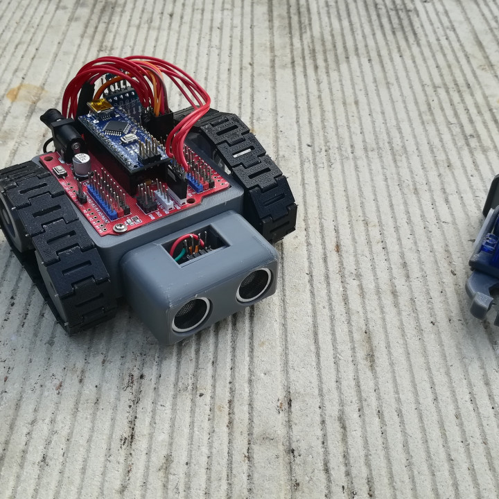 3D Printable arduino modular robot by davide