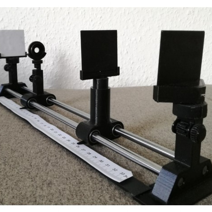 3D Printable Optical bench by JR Roody