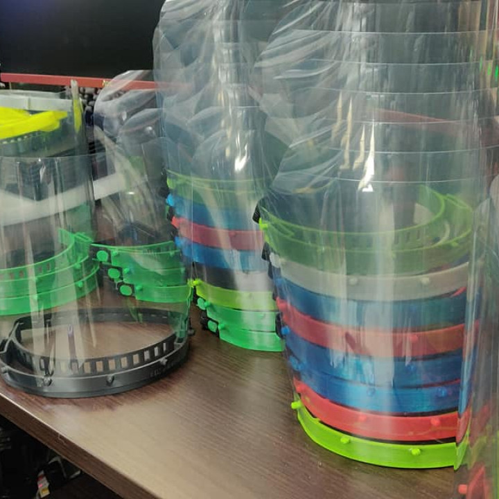 3D Printable I3D Face Shield by Invent 3D