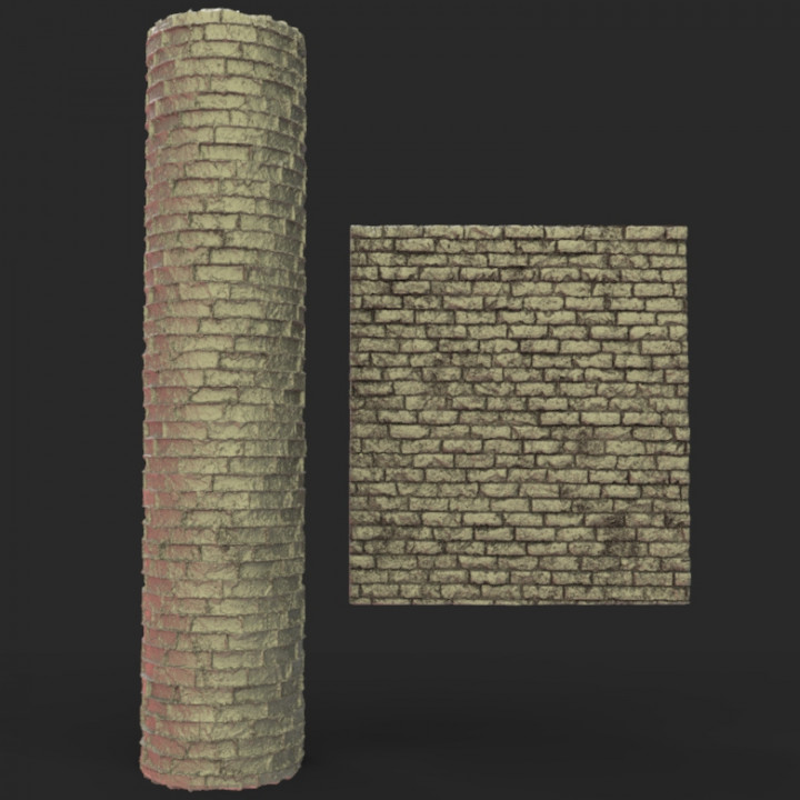 3D Printable Texture rolling pin Nº20 by LegionMiniatures