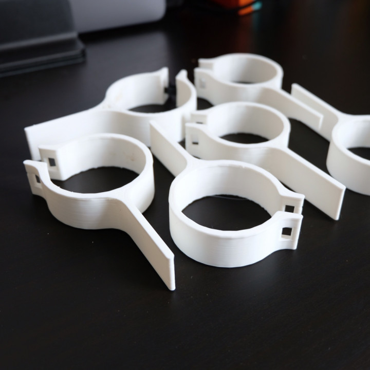 3D Printable Hands-free Round Doorknob Arm Attachment 1.0 by adapta.io