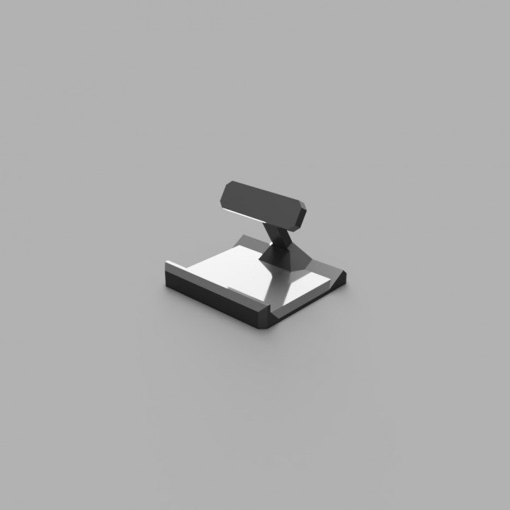 3D Printable Simple Phone Dock by Steven