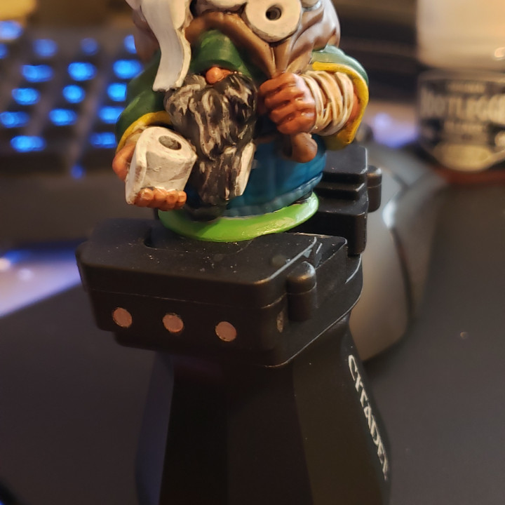 3D Print of Toilet Paper Merchant Miniature - Pre Supported by marpatdroid