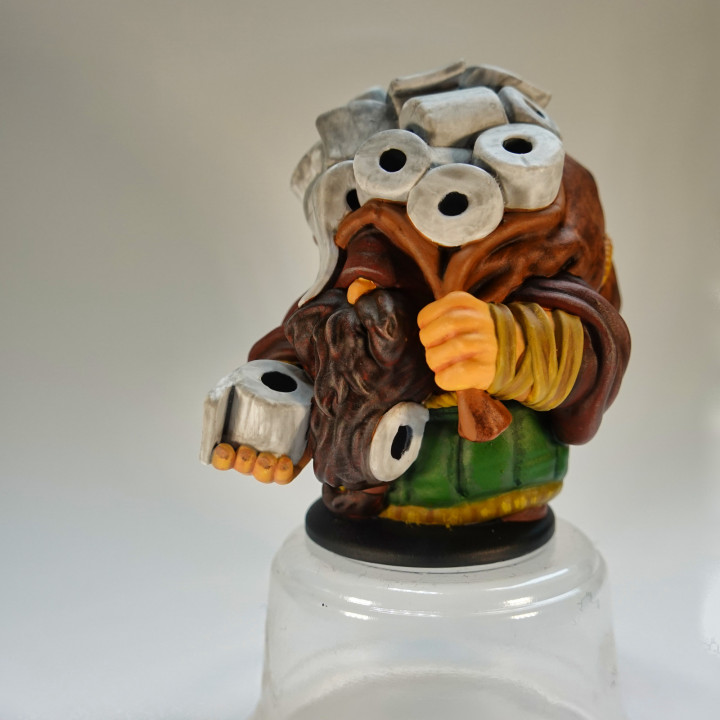 3D Print of Toilet Paper Merchant Miniature - Pre Supported by raar007