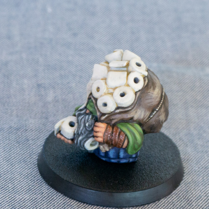 3D Print of Toilet Paper Merchant Miniature - Pre Supported by ...