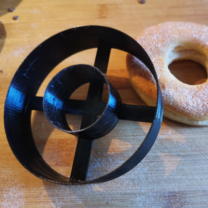 3D Printable Donutcutter / Donutform by Snotch