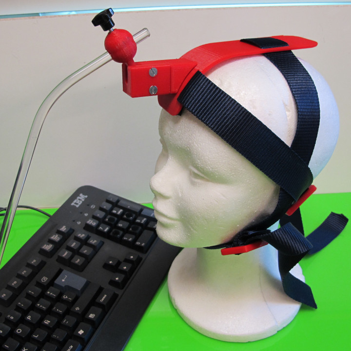 3D Printable Head Pointer/Casco licornio by Ceapat - Imserso