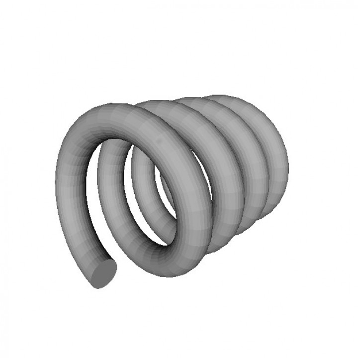 3D Printable Spring by Philip Jones