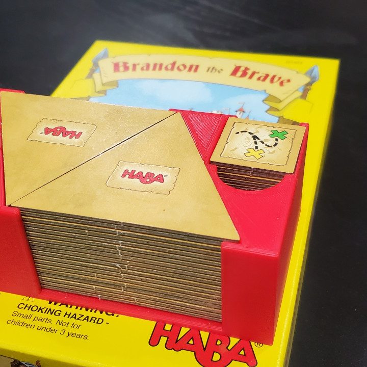 3D Printable Brandon the Brave Token Organizer / Insert by Paul