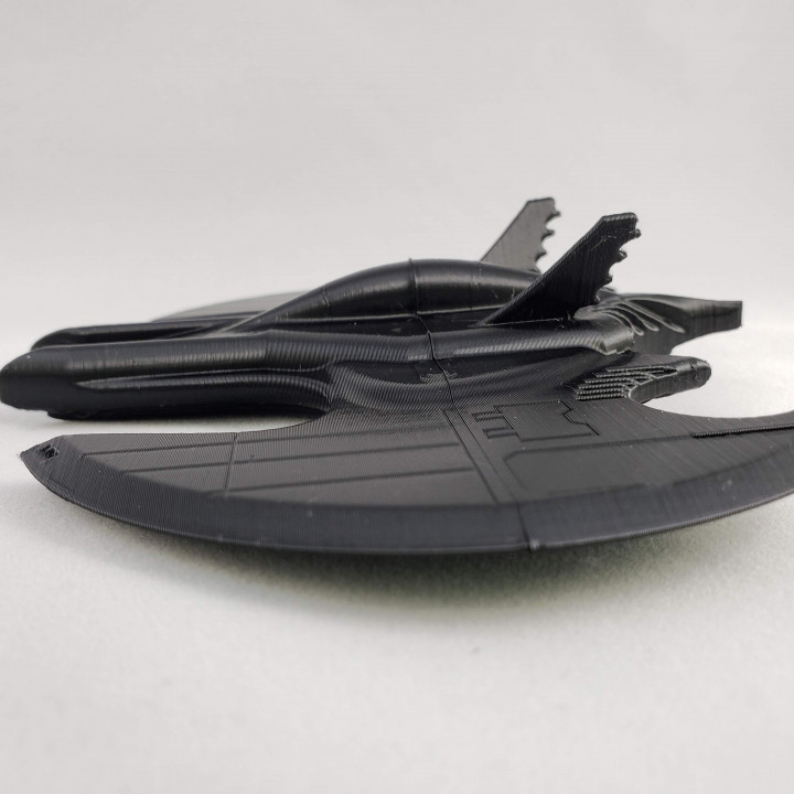 3D Printable Batman Batwing by Dsk