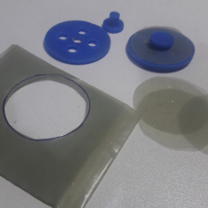 3D Printable Airflow Valve by Ricardo Alexandre Trombetta