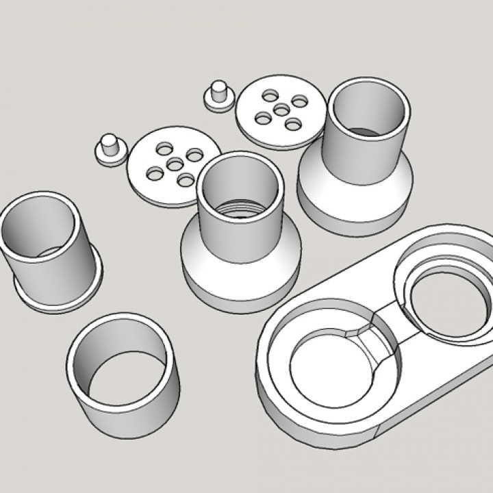 3D Printable Airflow Valve by Ricardo Alexandre Trombetta