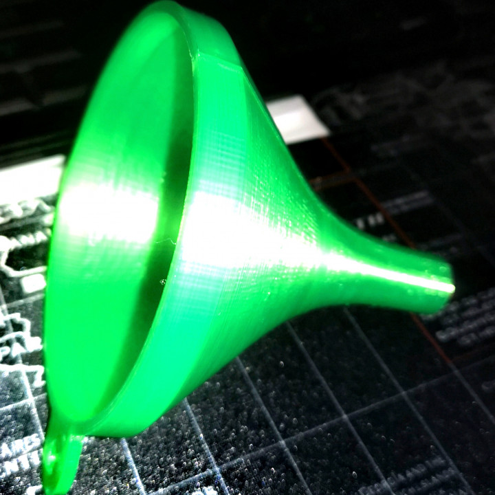 3D Printable Funnel by Tezuka 3D