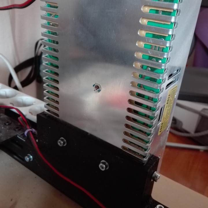 3D Printable Power supply unit base by Vasili Finelli