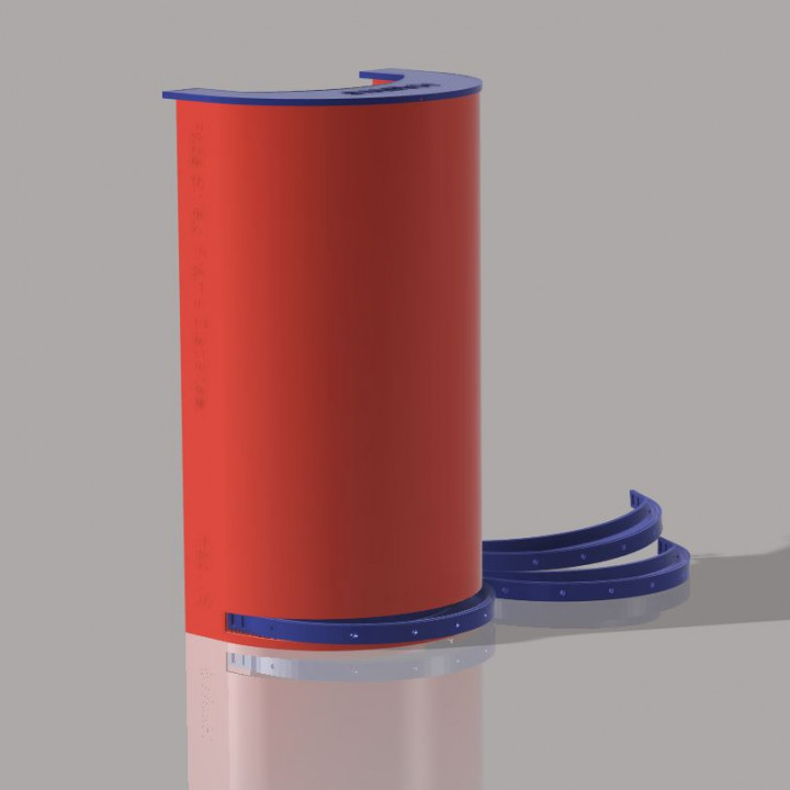 3D Printable Face shield Frame Dispenser for Laser Free Face Shield by ...