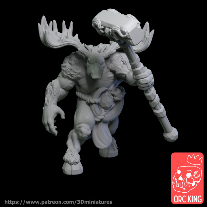 3D Printable Wood Leader by Orc King Studio