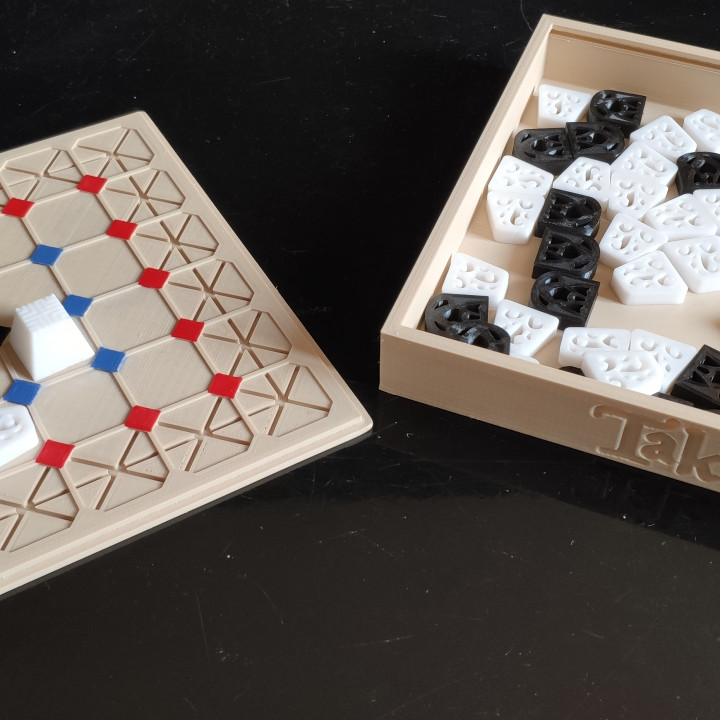 3D Printable Tak Game 6x6 by Archa91