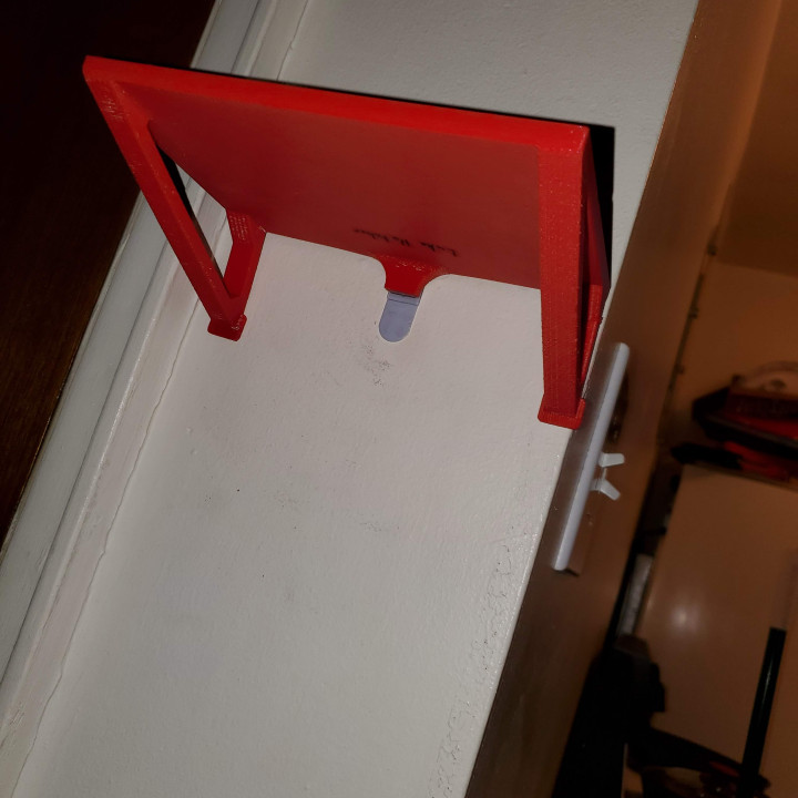 3D Printable Command Strip Shelf by Luke Hatcher