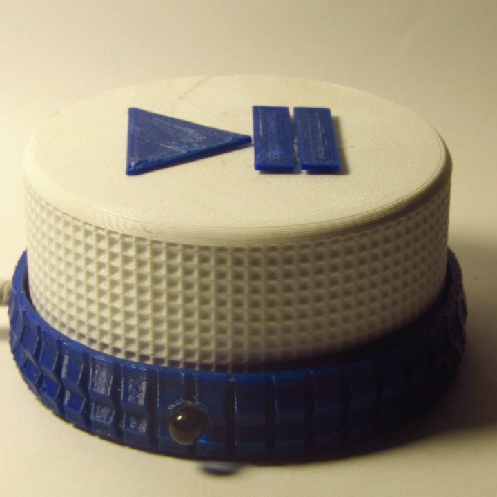 3D Printable Volume Knob by 3DTinkerer