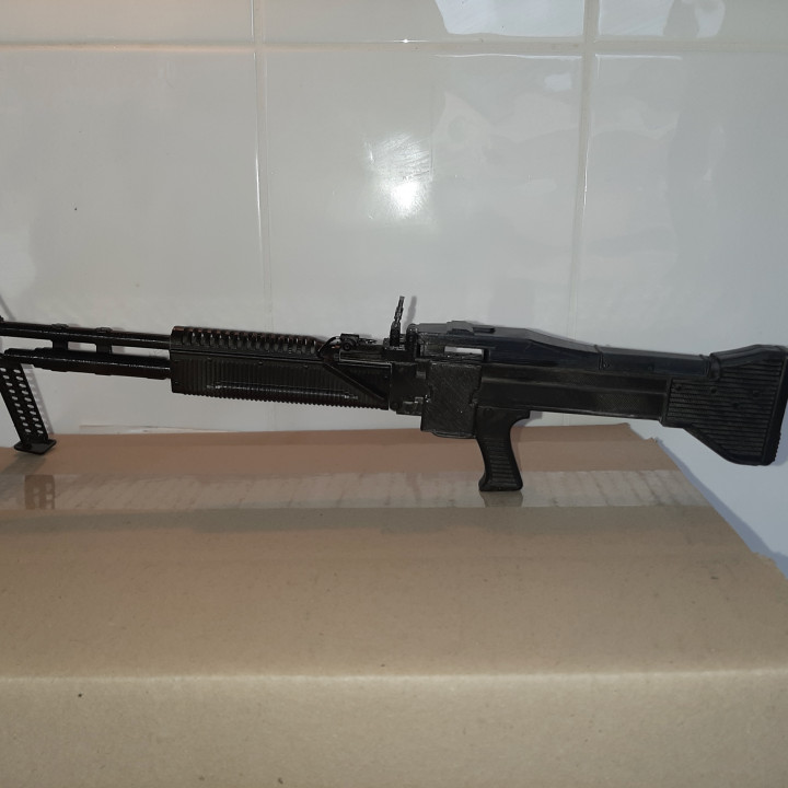 3D Print of M60 Machinegun - scale 1/4 by keithwalsh