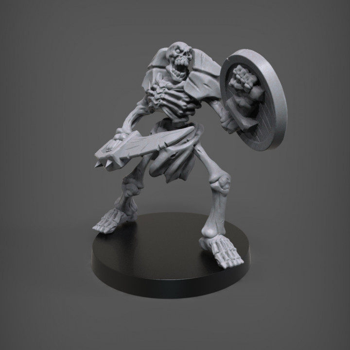 3D Printable Skeleton Captain by Fabio Rizzo