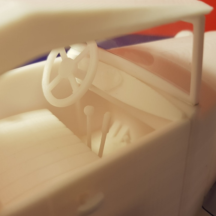 3D Printable Ford Model A Roadster 1931 model by Eugenio Pompella