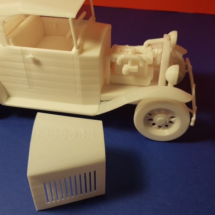 3D Printable Ford Model A Roadster 1931 model by Eugenio Pompella
