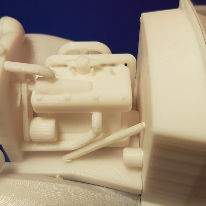 3D Printable Ford Model A Roadster 1931 model by Eugenio Pompella