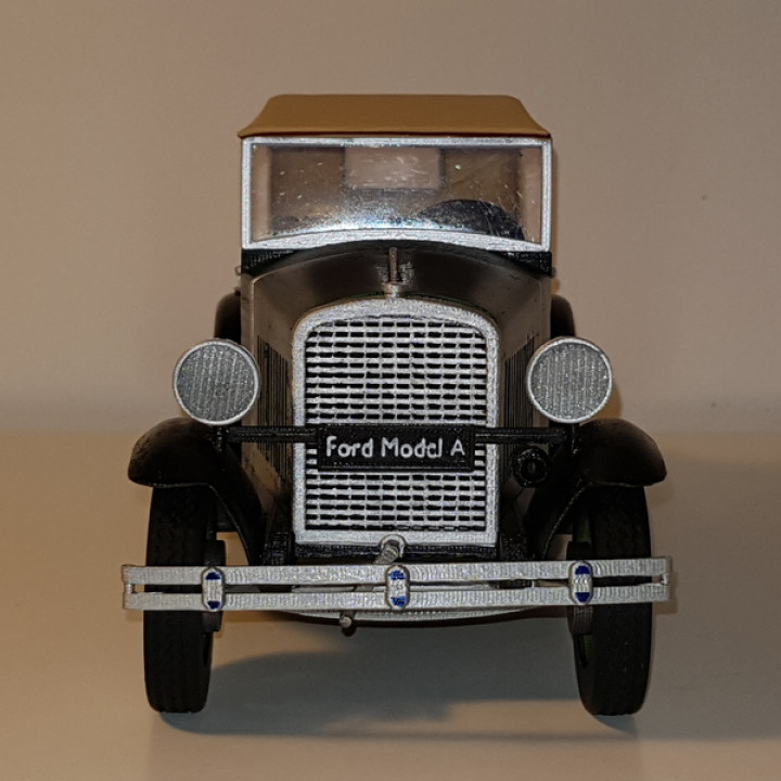 3D Printable Ford Model A Roadster 1931 model by Eugenio Pompella