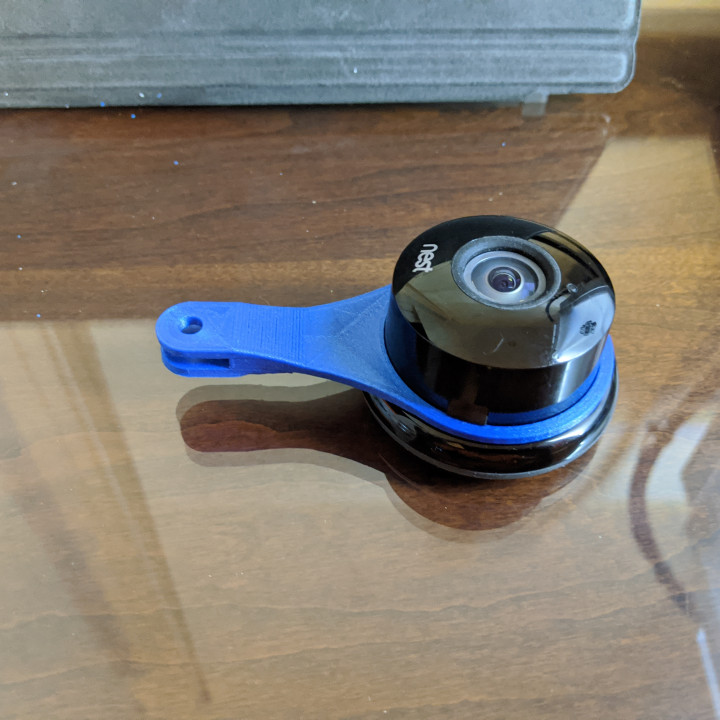 3D Printable Nest Camera Holder for modular mounting system. by Patrick ...