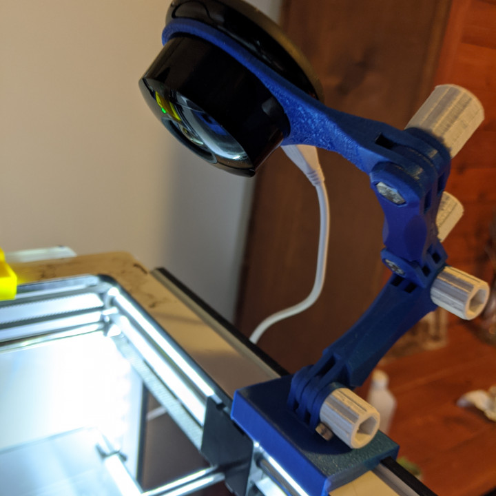 3D Printable Ultimaker 2 front mount for modular mounting system. by ...