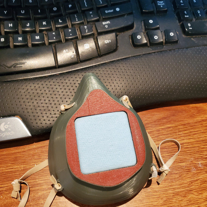 3D Printable N95 Montana Mask by Rob Luft